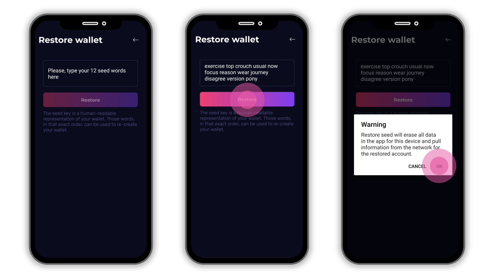 How To Restore Klever Wallet Klever Support